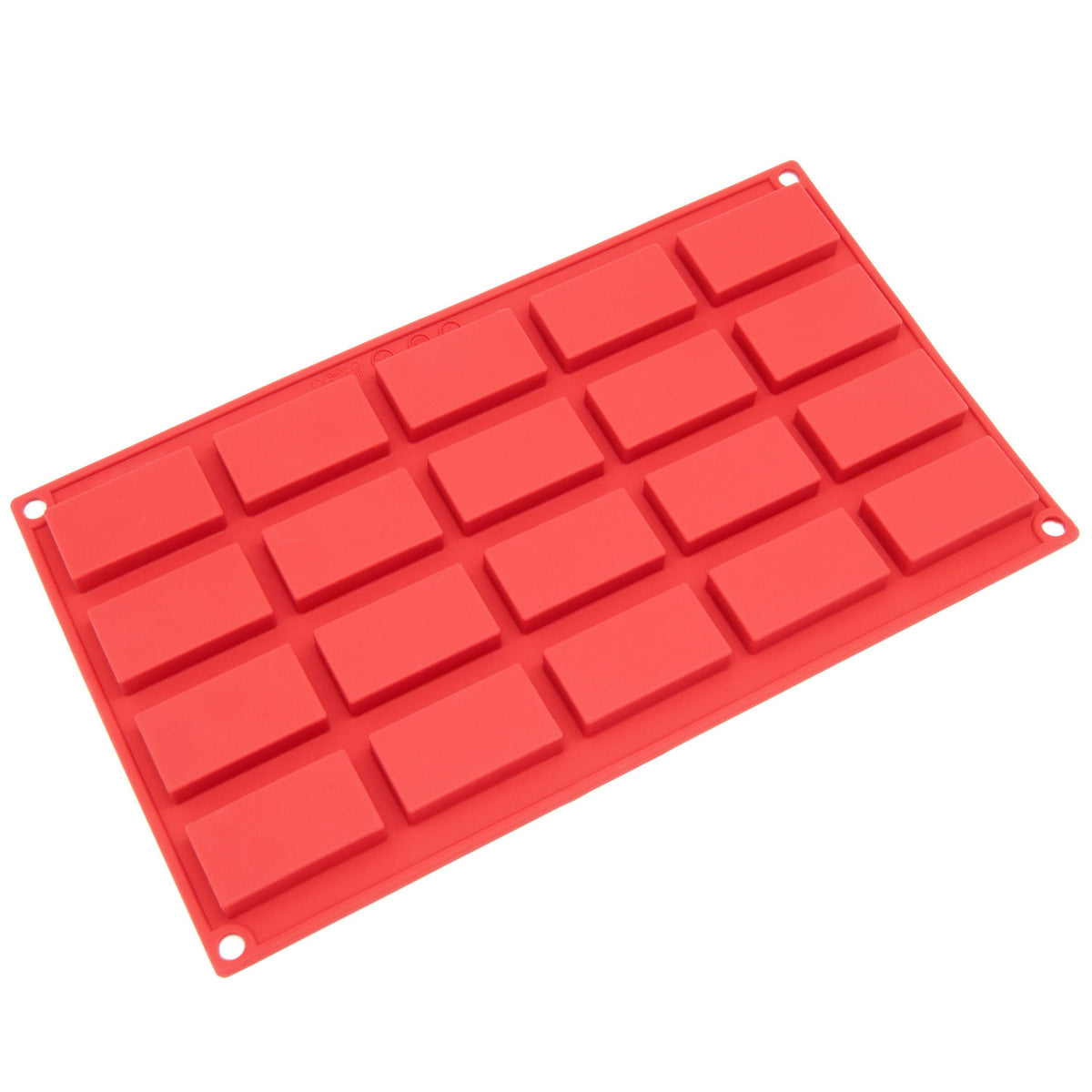 20-Cavity Silicone Small Financier, Candy and Cookie Mold — Freshware